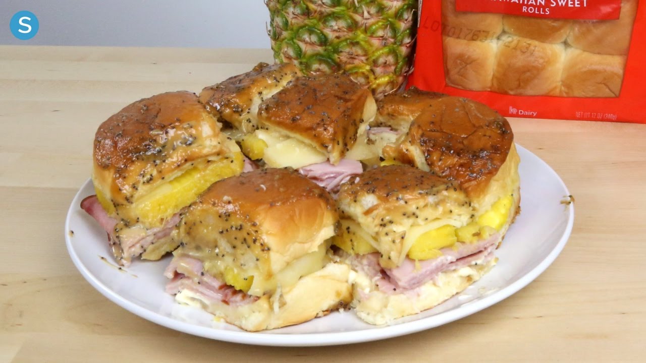 Easy And Tasty Hawaiian Ham & Cheese Slider Recipe | Simplemost - YouTube