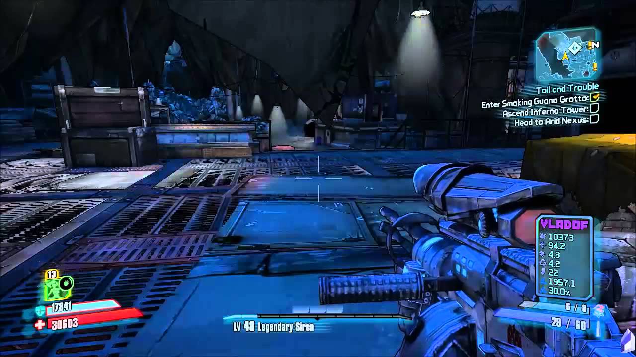 Borderlands 2 Fast+Fun TVHM Solo 15 Sawtooth Cauldron I - YouTube