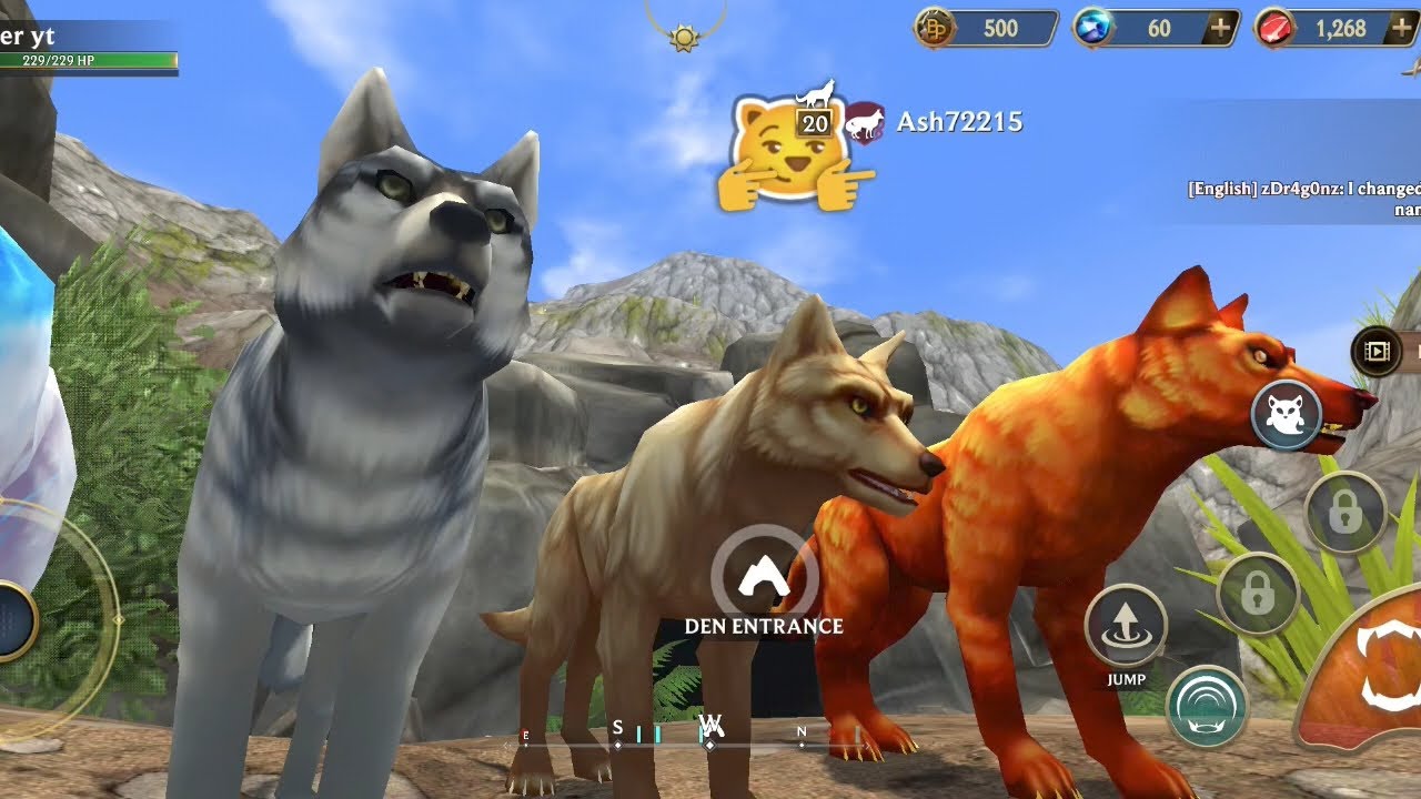 Wolf Tales Wild Animal Sim gameplay - YouTube