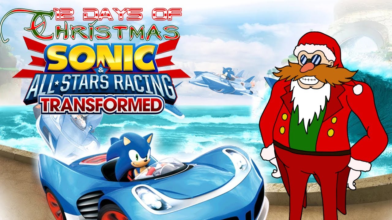 9th Day of Christmas!! Dr Eggman Plays: Sonic All Stars Racing ...