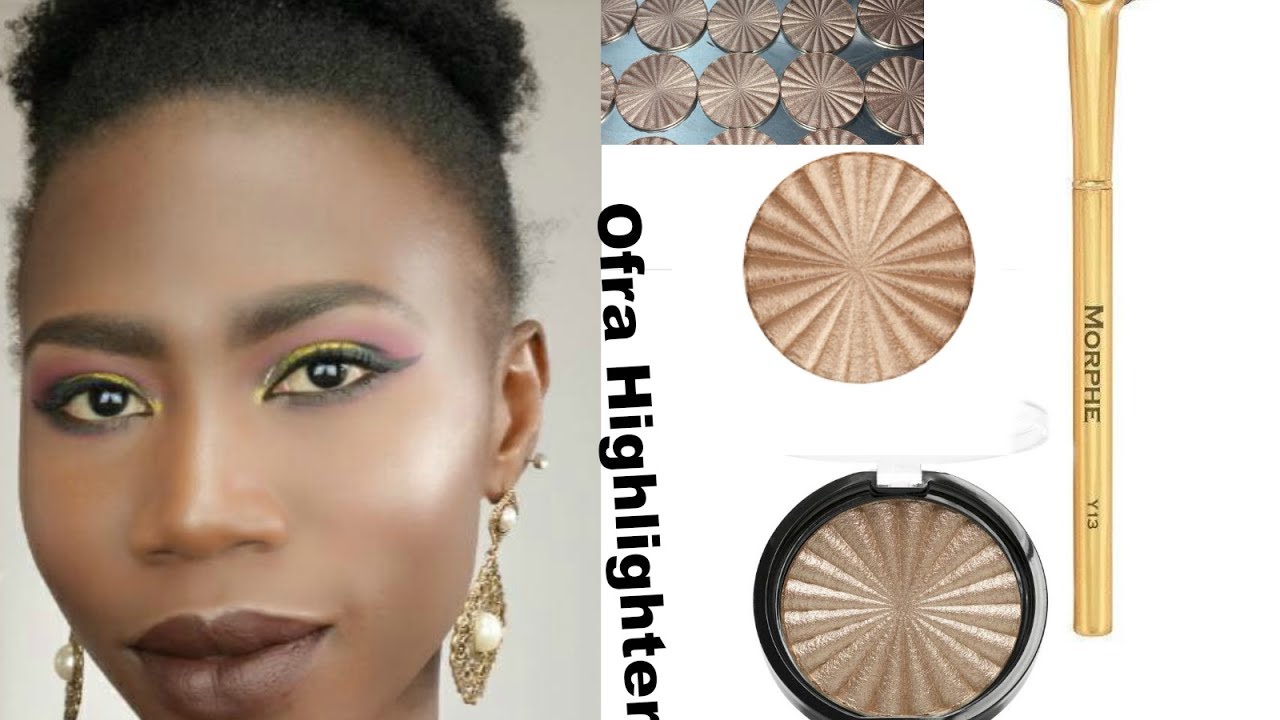 ofra blissful highlighter dark skin review/swatch/demo | Donkere huid ...