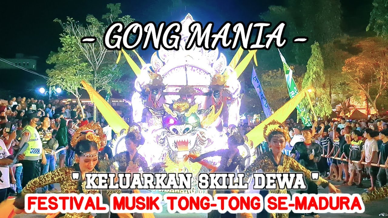Full Video GONG MANIA di Festival Musik Tong-tong Se Madura 2023 - YouTube