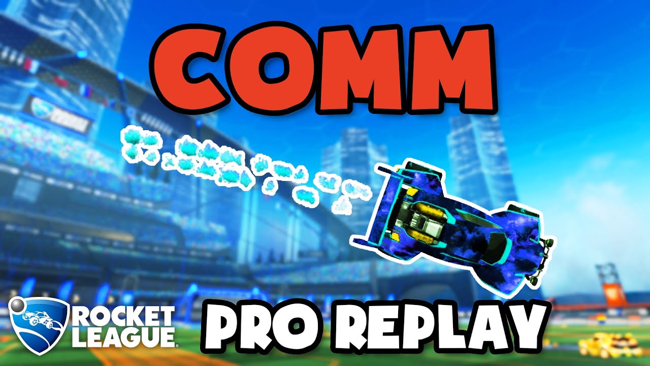 Comm Pro Ranked 2v2 POV #57 - Rocket League Replays - YouTube