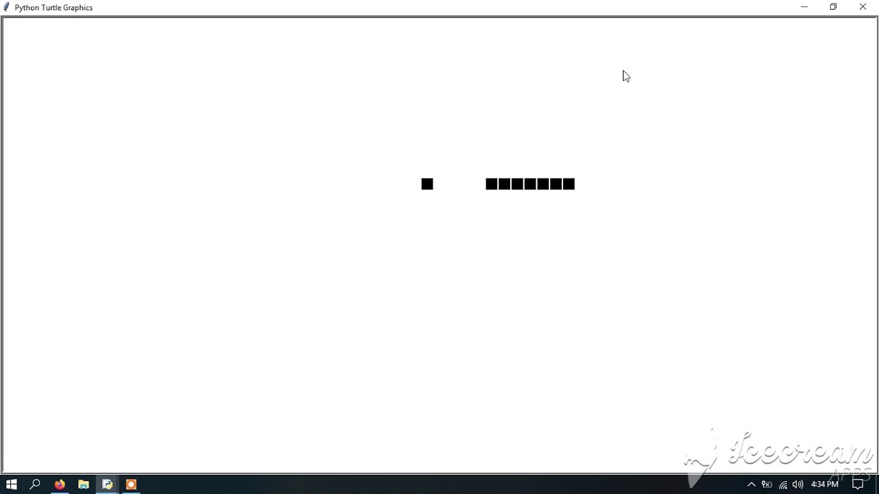 Snake game using Python Turtle (Graphics) - YouTube