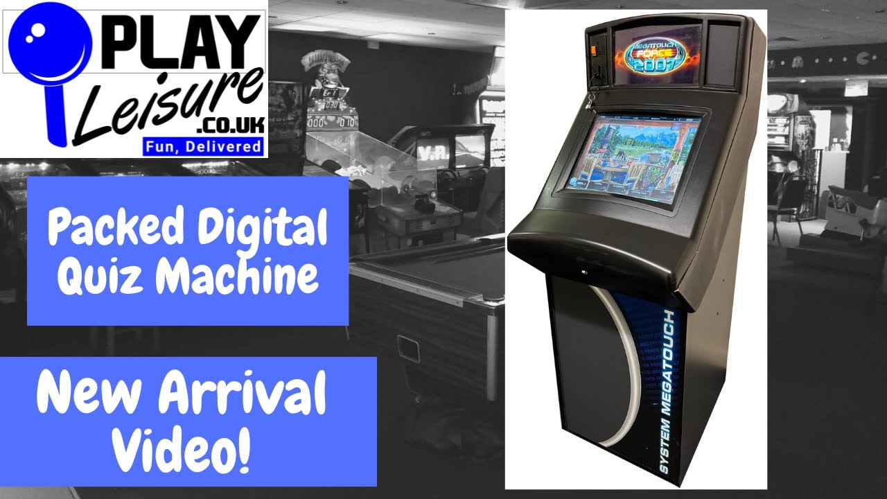 Great sized, fully loaded... It's the Mega Touch Quiz Machine! - YouTube