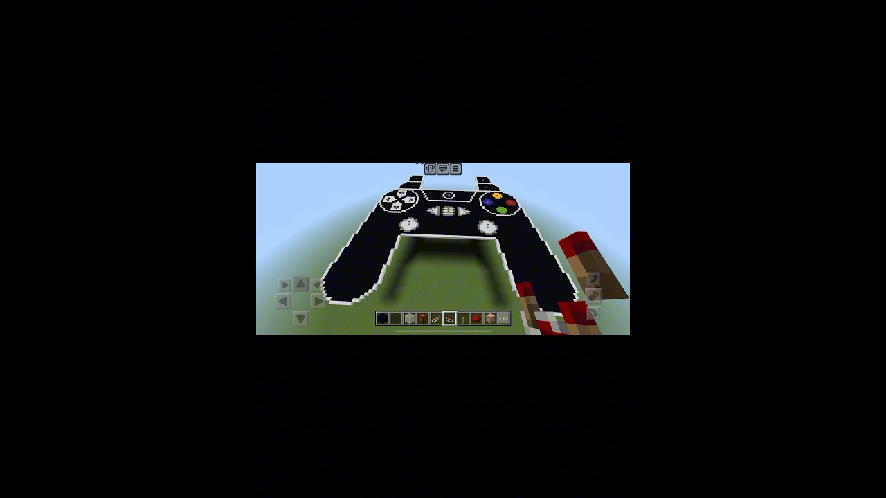 Creating ps controller on Minecraft . #fypシ #minecraft #qatar #bedrock ...