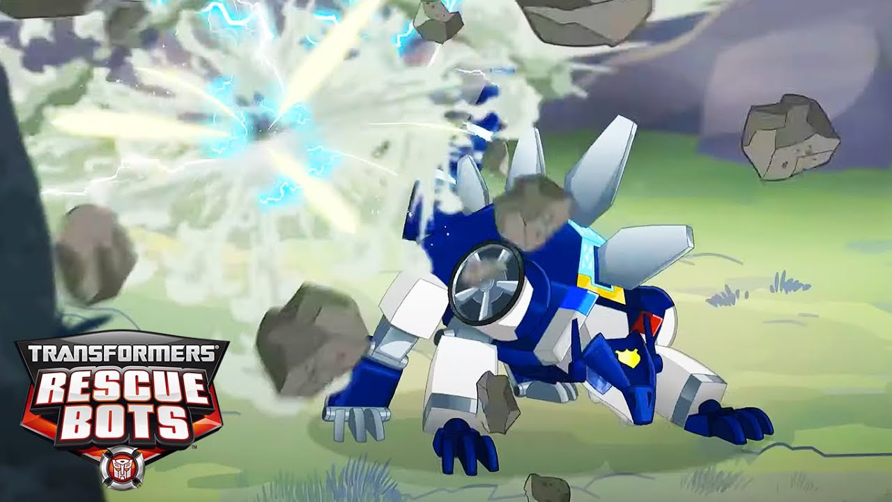 Dinobot Attack! | Transformers: Rescue Bots | Kid’s Cartoon | Transformers Junior - YouTube