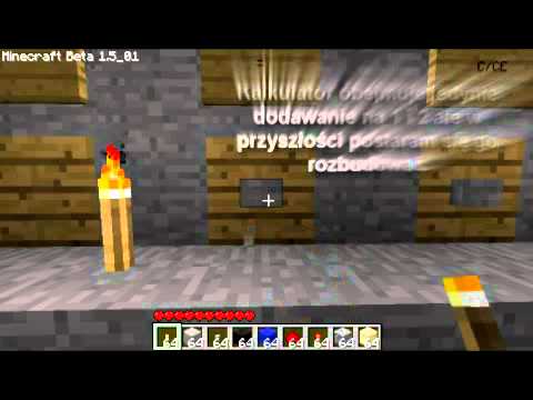 Minecraft: Kalkulator - prezentacja działania. - YouTube