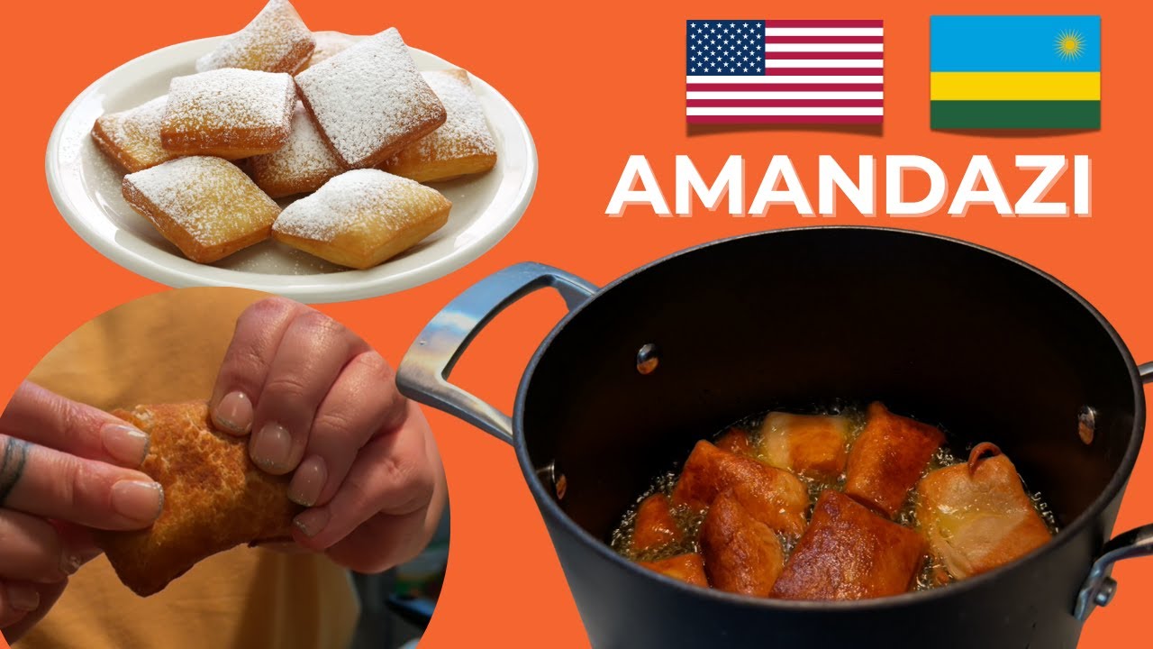 Easy way to make best African 🔥soft fluffy mandazi 🚨 under 5 minutes ...