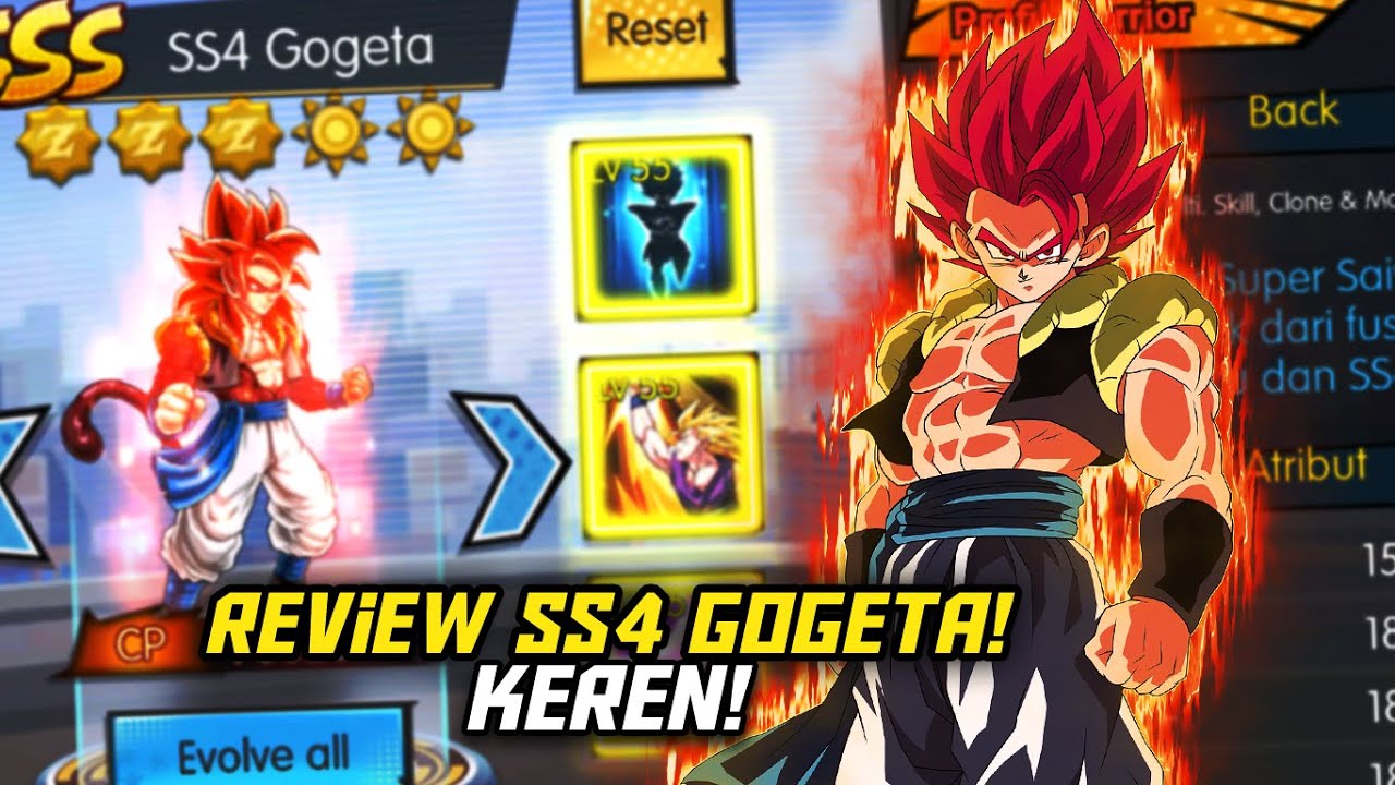 Review SS4 Gogeta Terbaru! Dragonball Saiyans United - YouTube
