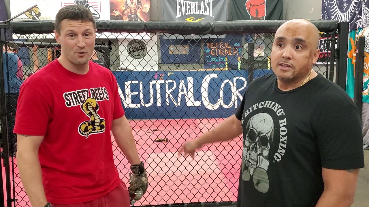 STREETBEEFS OUR NEW CAGE FOR INSIDE EVENTS!! - YouTube