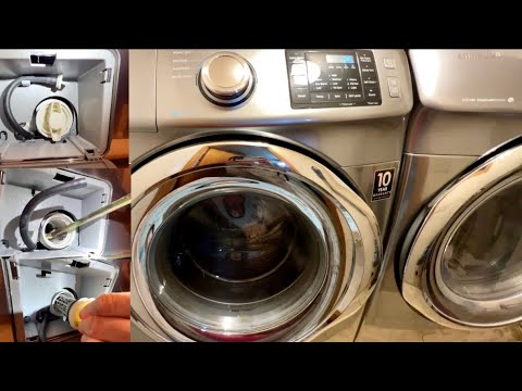 SAMSUNG WASHING MACHINE FILTER CLEANING - YouTube