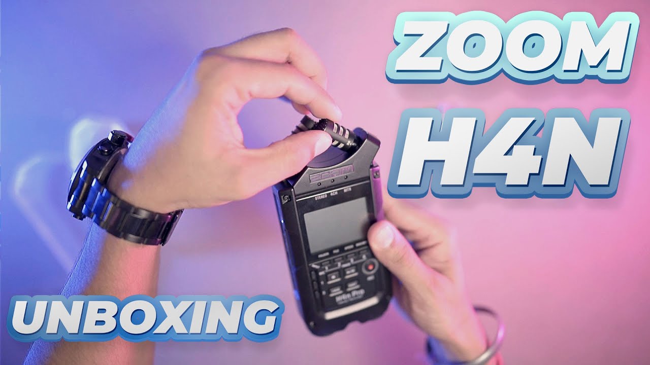 ZOOM H4n 2020 Black Edition | Multitrack Field Recorder | Unboxing ...