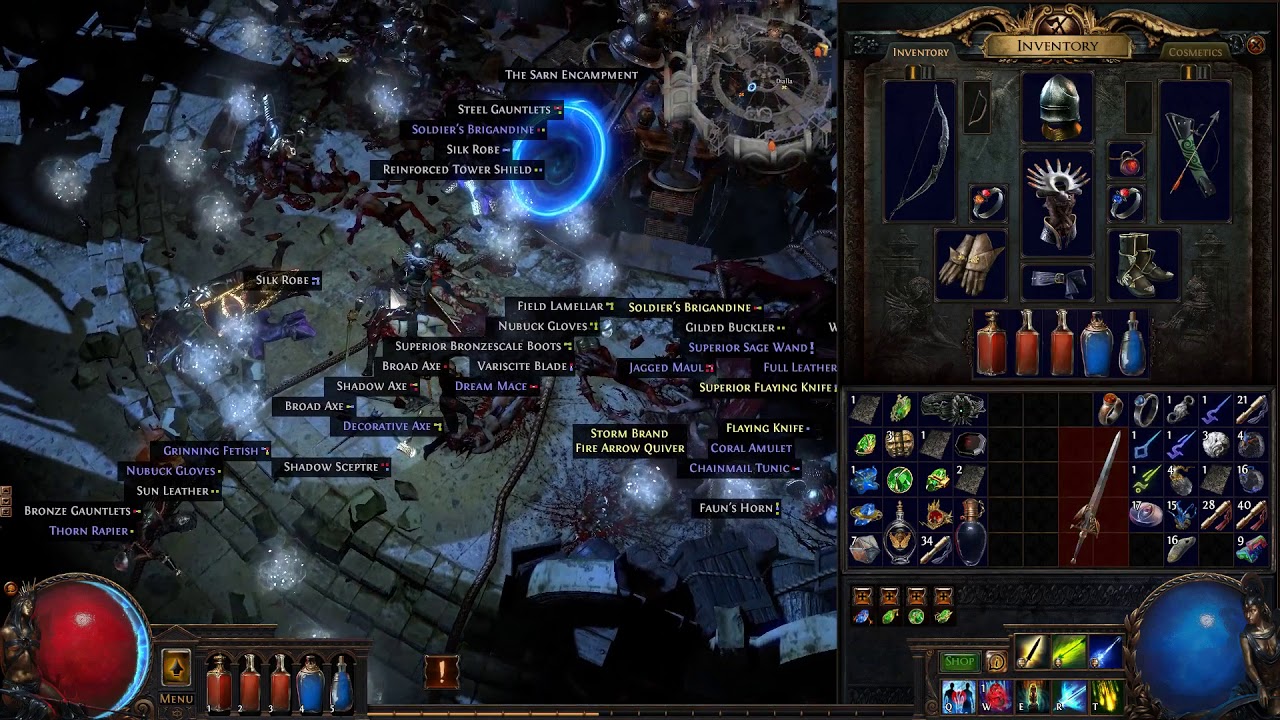 Path of Exile #9 Nebezpečný Boss tretieho actu Dominus - YouTube