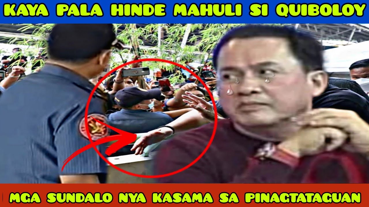 QUIBOLOY ARMADO KASAMA ANG MGA SUNDULO NYA SA PINAGTATAGUAN HANDANG ...