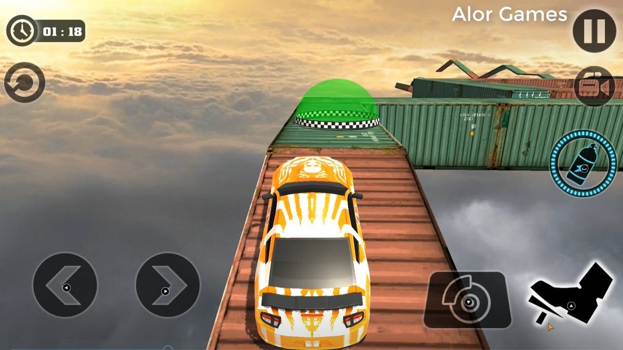 Impossible Stunt Car Tracks 3D Sports Car Driving Stunts Part 2 ...