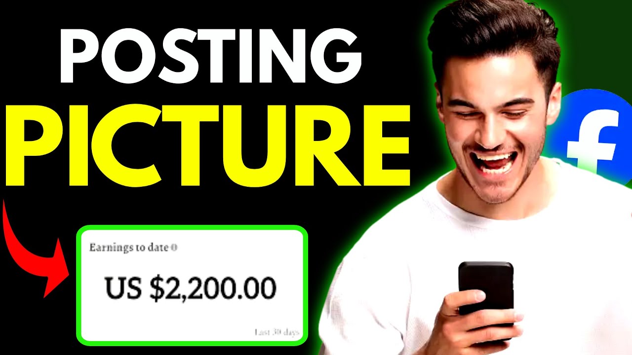 How to Make Money on Facebook by Posting Pictures - YouTube