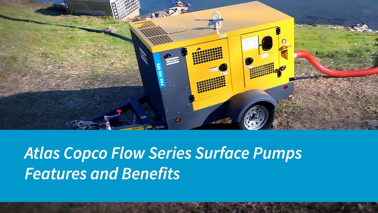 Atlas Copco Flow Series Surface Pumps | Features and Benefits | Atlas ...