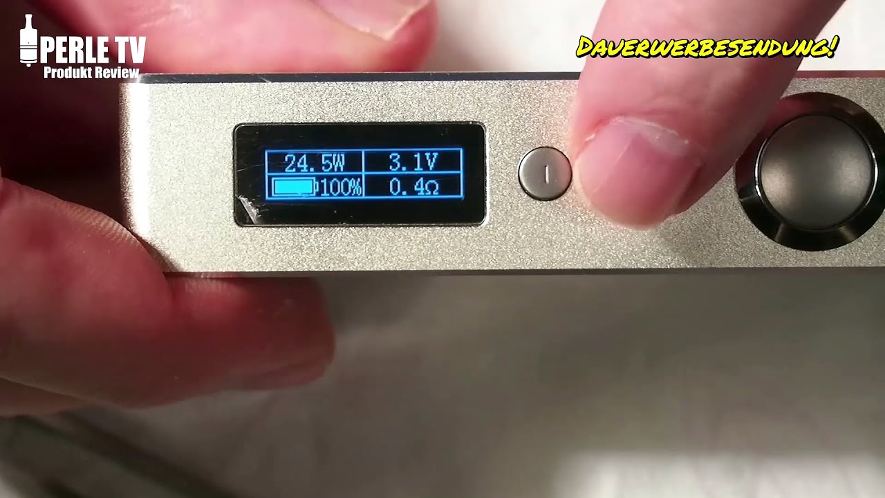 Sigelei 100 Watt Plus BoxMod - YouTube