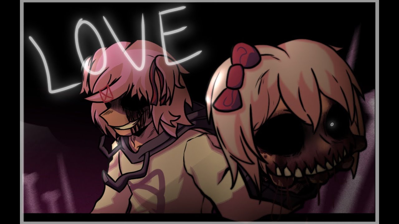 LAST DETERMINED - LOVE v3 but Sayori and Natsuki sings it | FNF ...