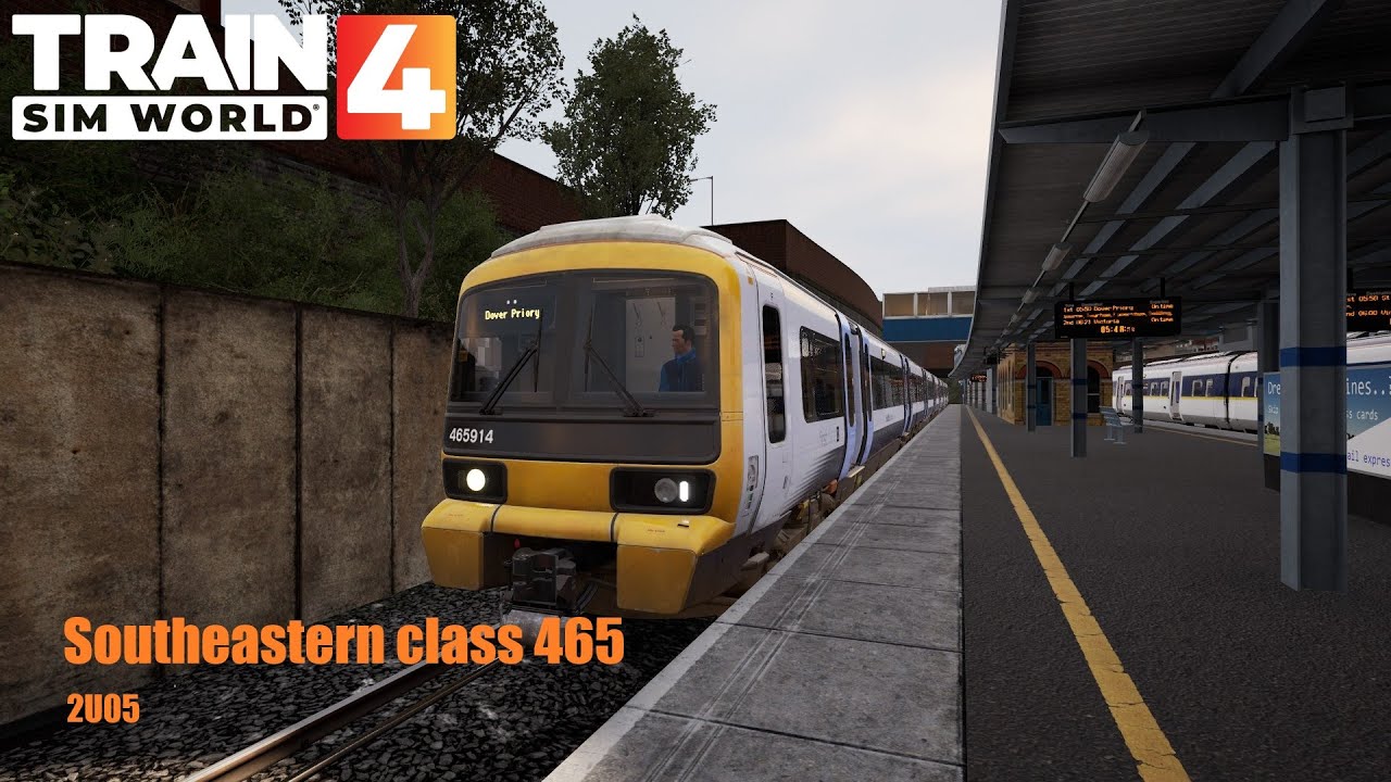 TSW4 Southeastern class 465 2U05 from Gillingham to Faversham - YouTube