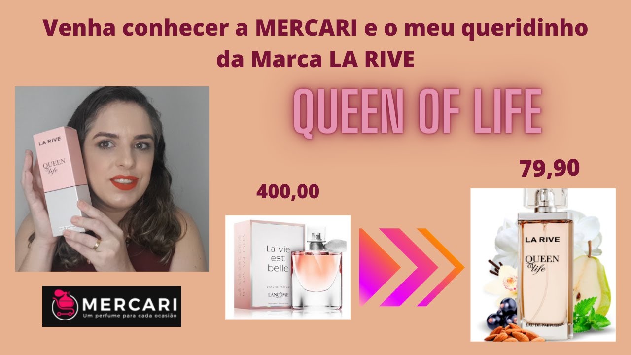 Queen of Life da LA RIVE | MERCARI Perfumes | Dicas de Perfumaria - YouTube