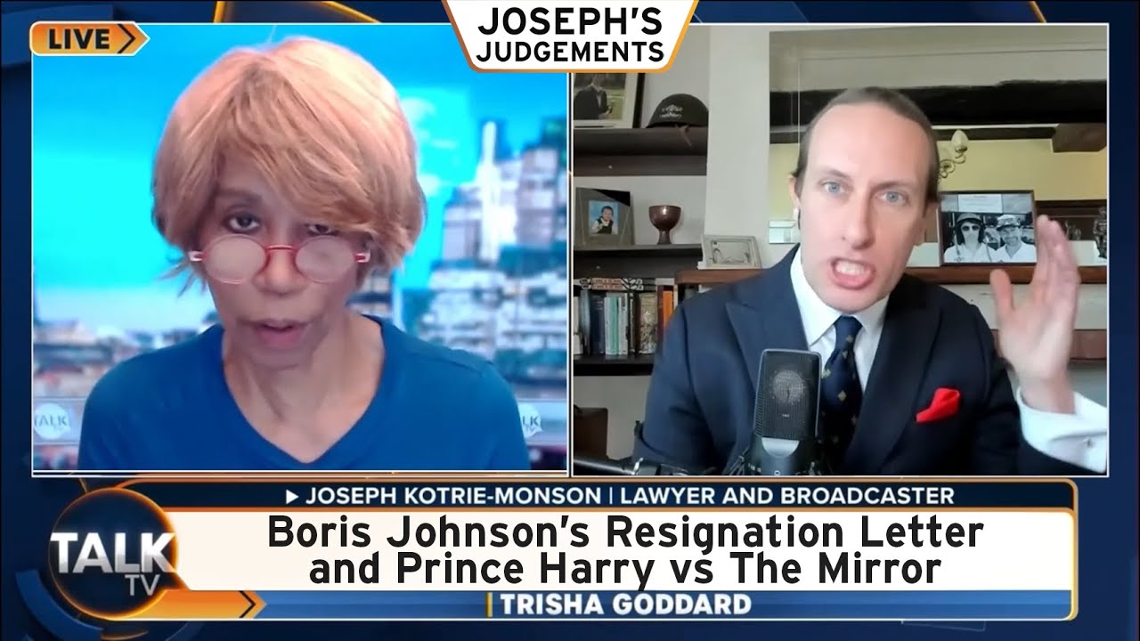 Prince Harry Trial Phone Hacking - Lawyer Explains & Boris Johnson ...