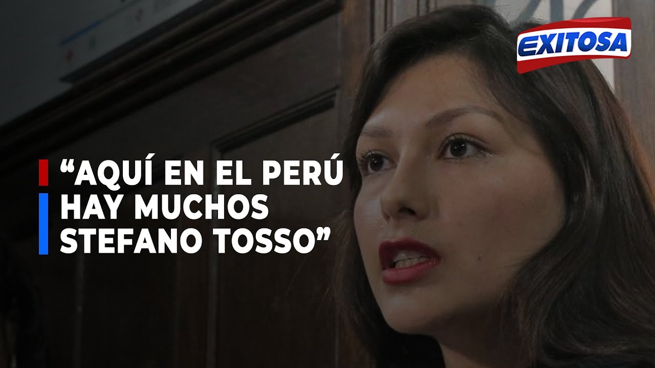 🔴🔵Congresista Arlette Contreras: Aquí en el Perú hay muchos Stefano Tosso - YouTube