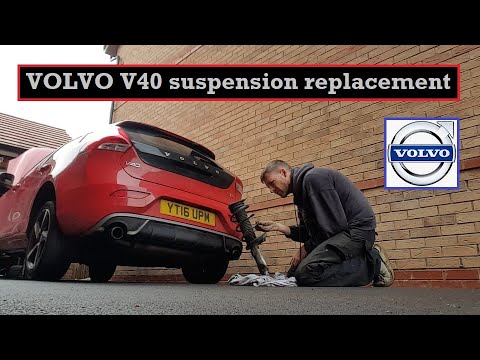 Episode 110 - How to replace a suspension strut on a Volvo V40