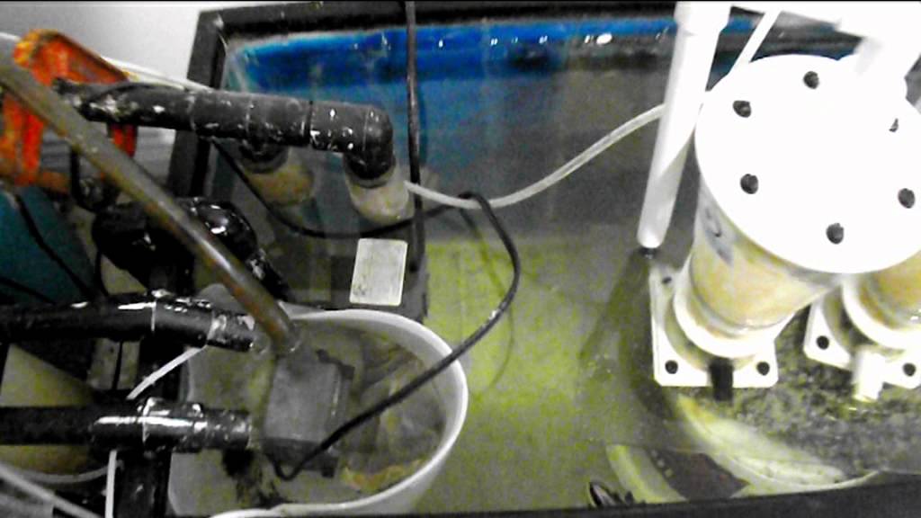 DIY How to ... Sump system / 2 STAGE sump very cheap - YouTube