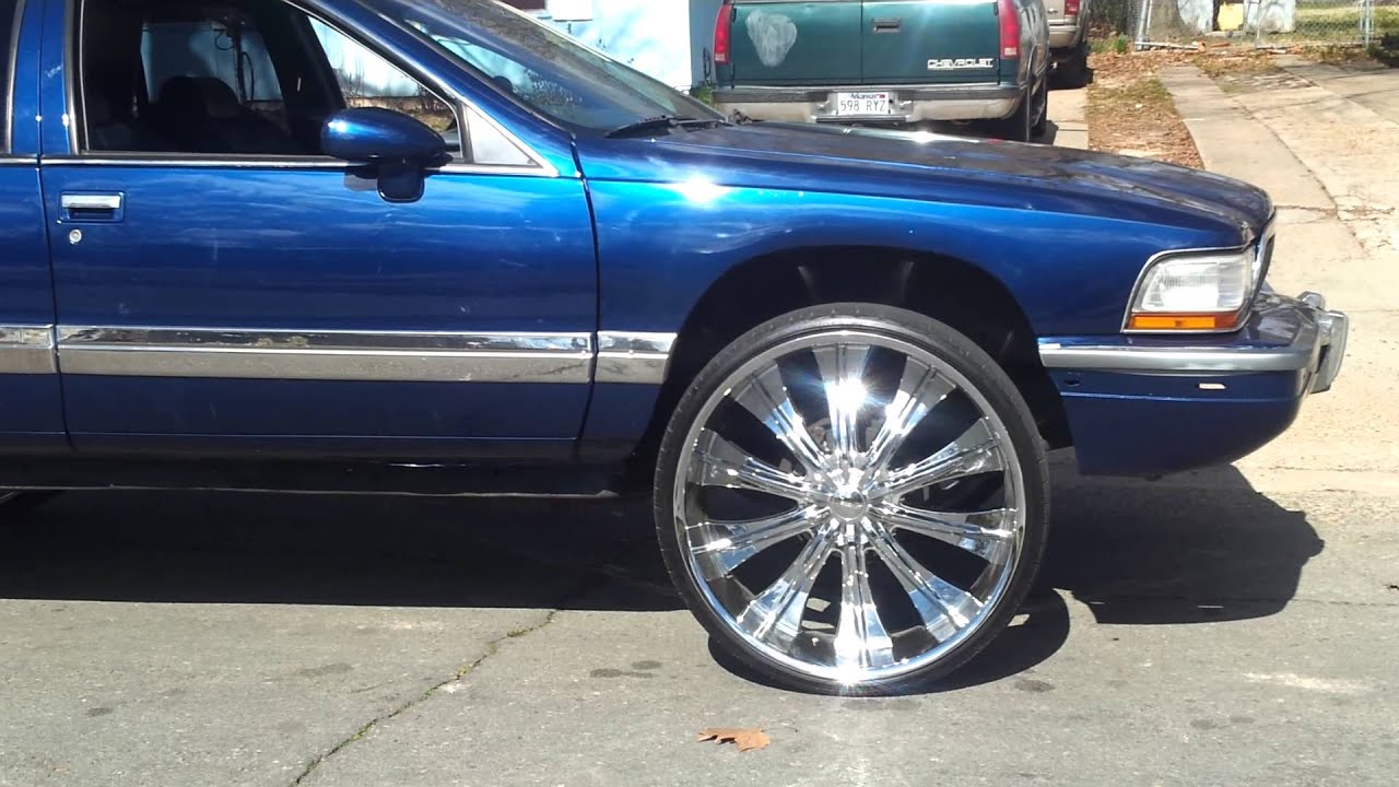 Buick roadmaster on 28s - YouTube