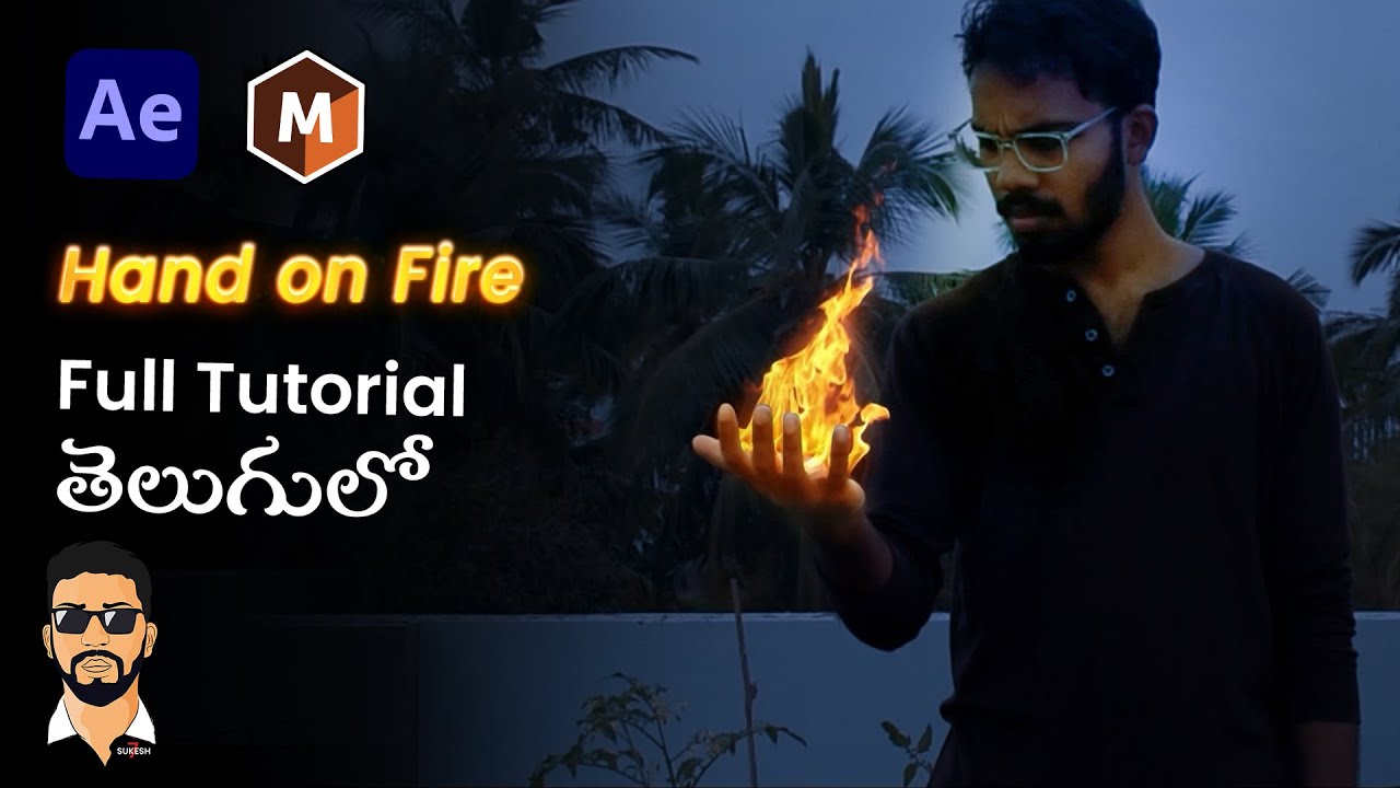 How to Create a Hand on Fire Effect in After Effects | Full VFX ...