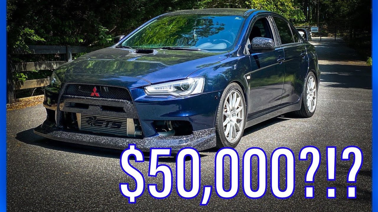 Here’s the REAL COST of Owning a Built EVO X... - YouTube