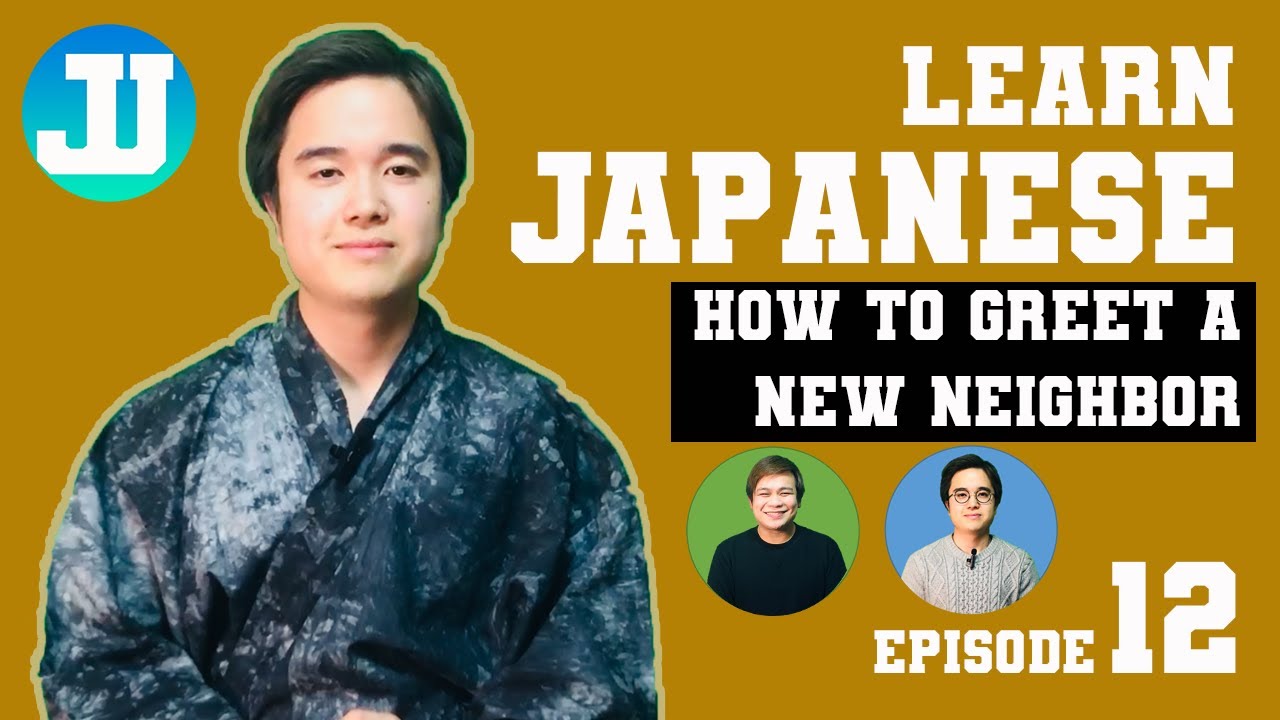 How to Greet a New Neighbor (Easy Japanese) - YouTube