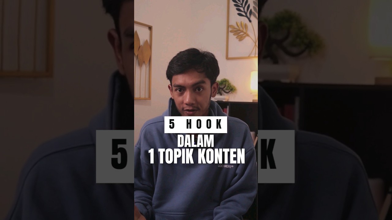 5 Hook dalam 1 Ide Konten #shorts - YouTube
