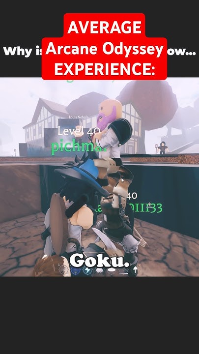 The *AVERAGE* Arcane Odyssey Experience...POV of Goofy Goobers! #shorts #arcaneodyssey #roblox ...