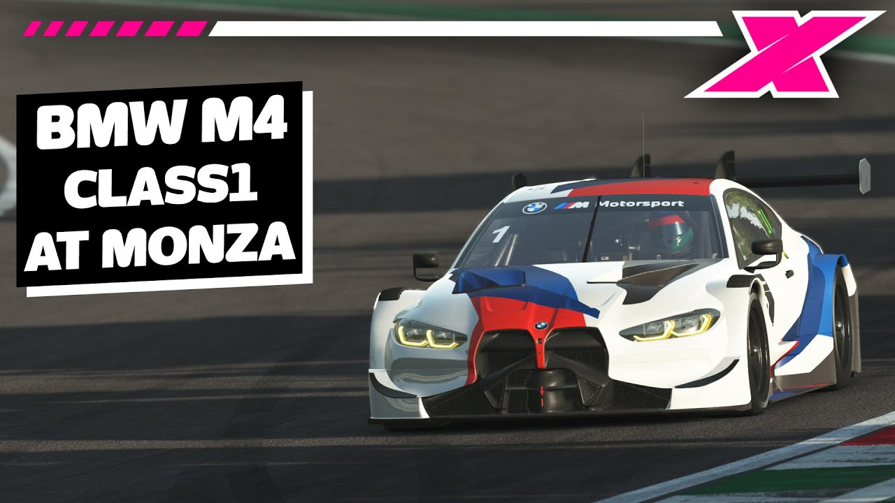 PURE SOUND! Brand new rFactor2 content: BMW M4 CLASS 1 (DTM) & MONZA 4K ...