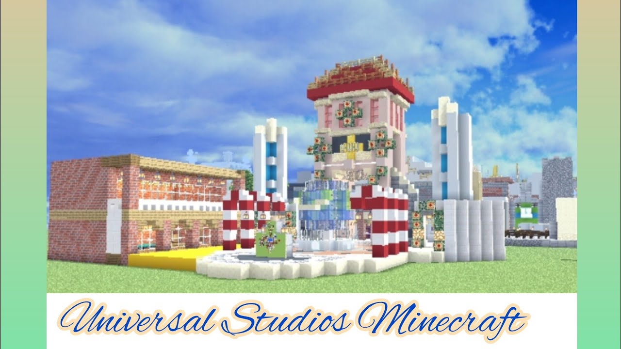 First ever tour trailer for UNIVERSAL STUDIOS MINECRAFT - YouTube