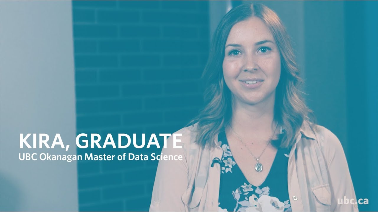 UBC Okanagan Master of Data Science: Kira - YouTube