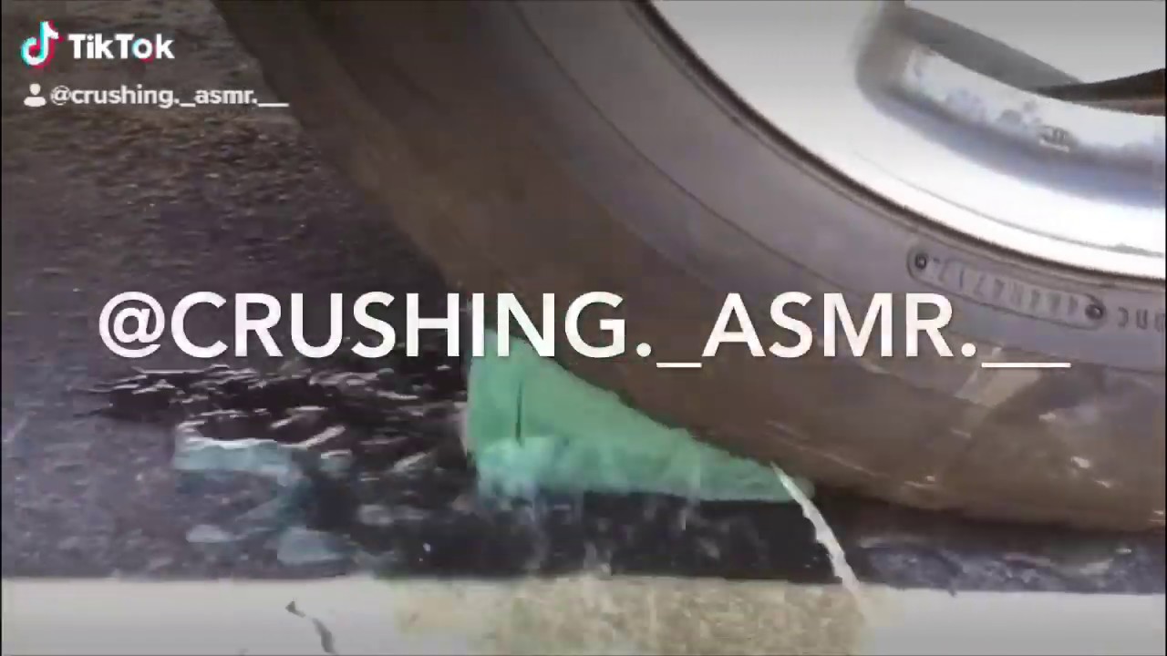 Tire crushing compilation of my TikToks - YouTube