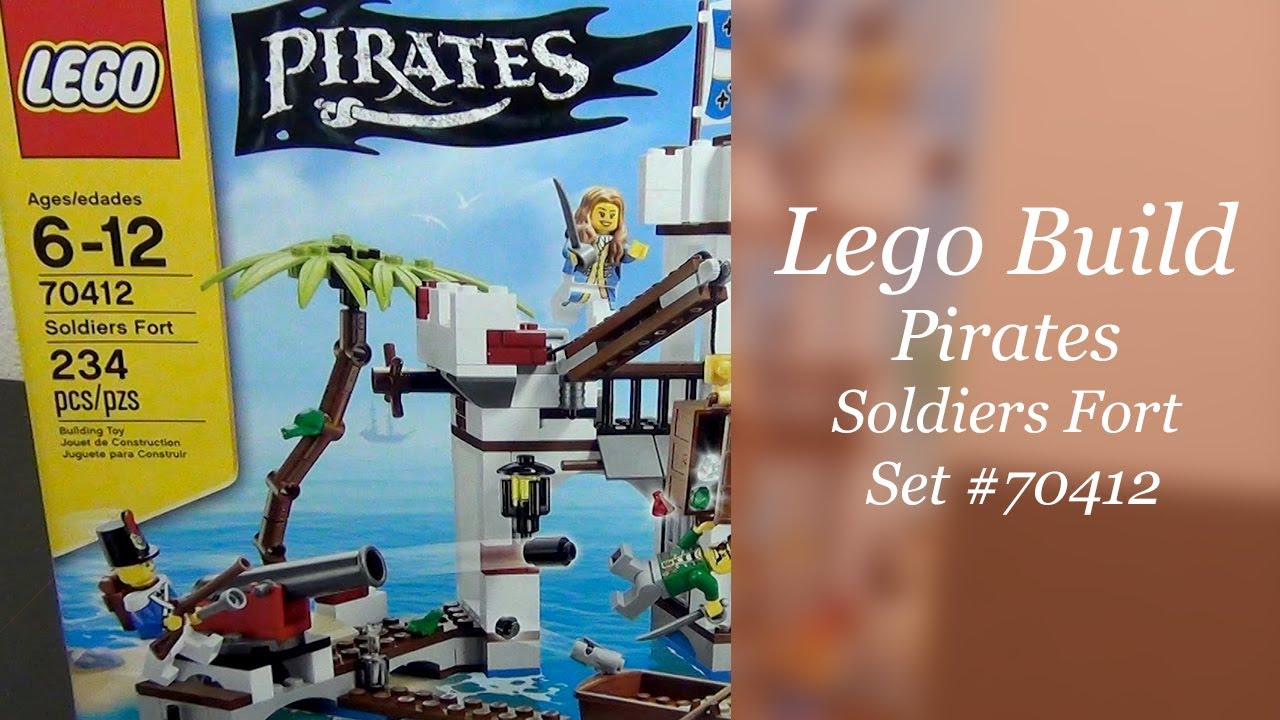 Let's Build - LEGO Pirates Soldiers Fort Set #70412 - YouTube