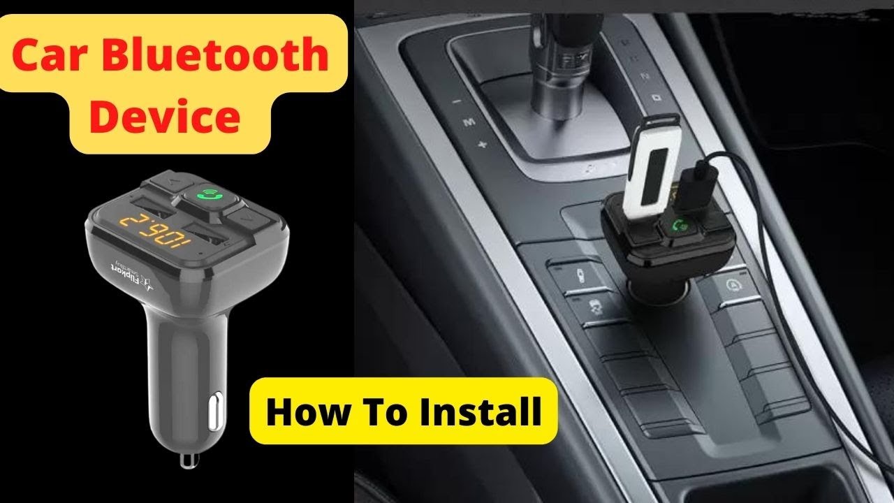 Car Bluetooth Device with Car Charger, FM Transmitter | Bluetooth Kit ...