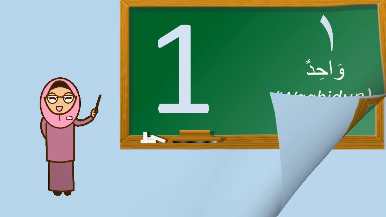 Al-'Adad_Bahasa Arab Kelas 1 SD/MI - YouTube