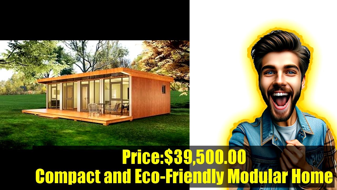 Buy Modern Prefab Modular Home - 2 Bedroom Eco-Friendly, Tiny Container ...