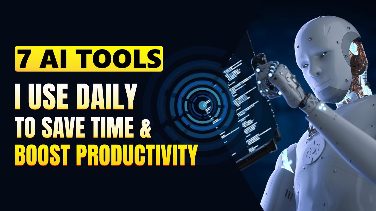 AI Tools That Will Change Your Life! (Save Time & Boost Productivity ...
