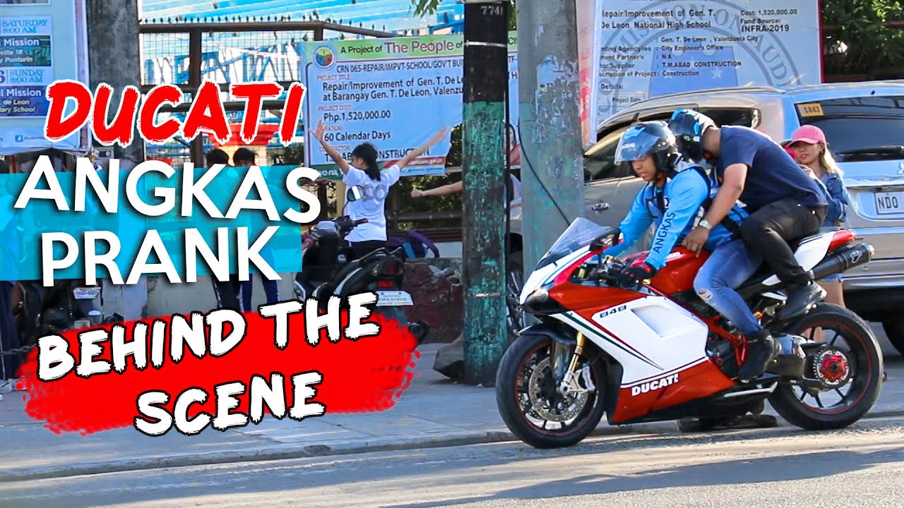DUCATI ANGKAS PRANK (Behind The Scene) - YouTube