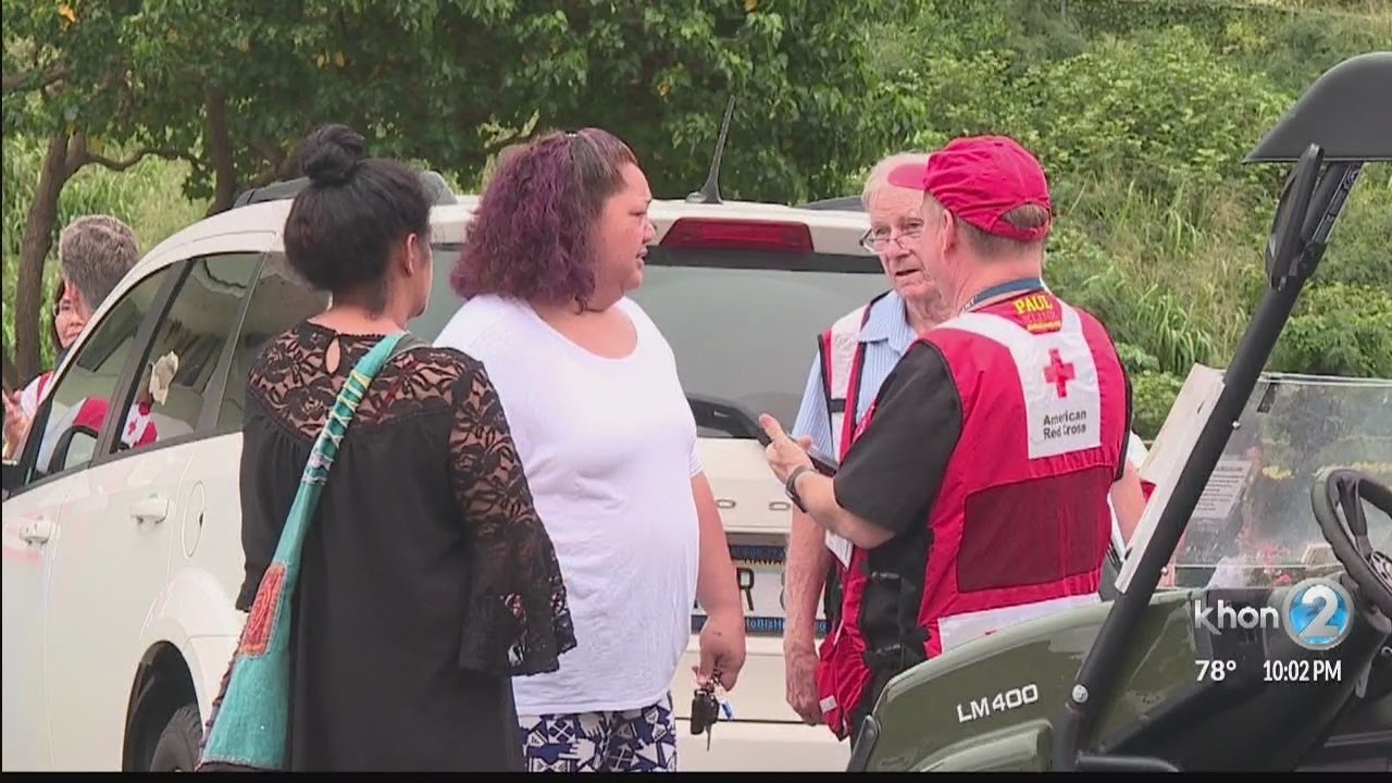 Red Cross of Hawaii assisting displaced residents of Palolo Homes ...