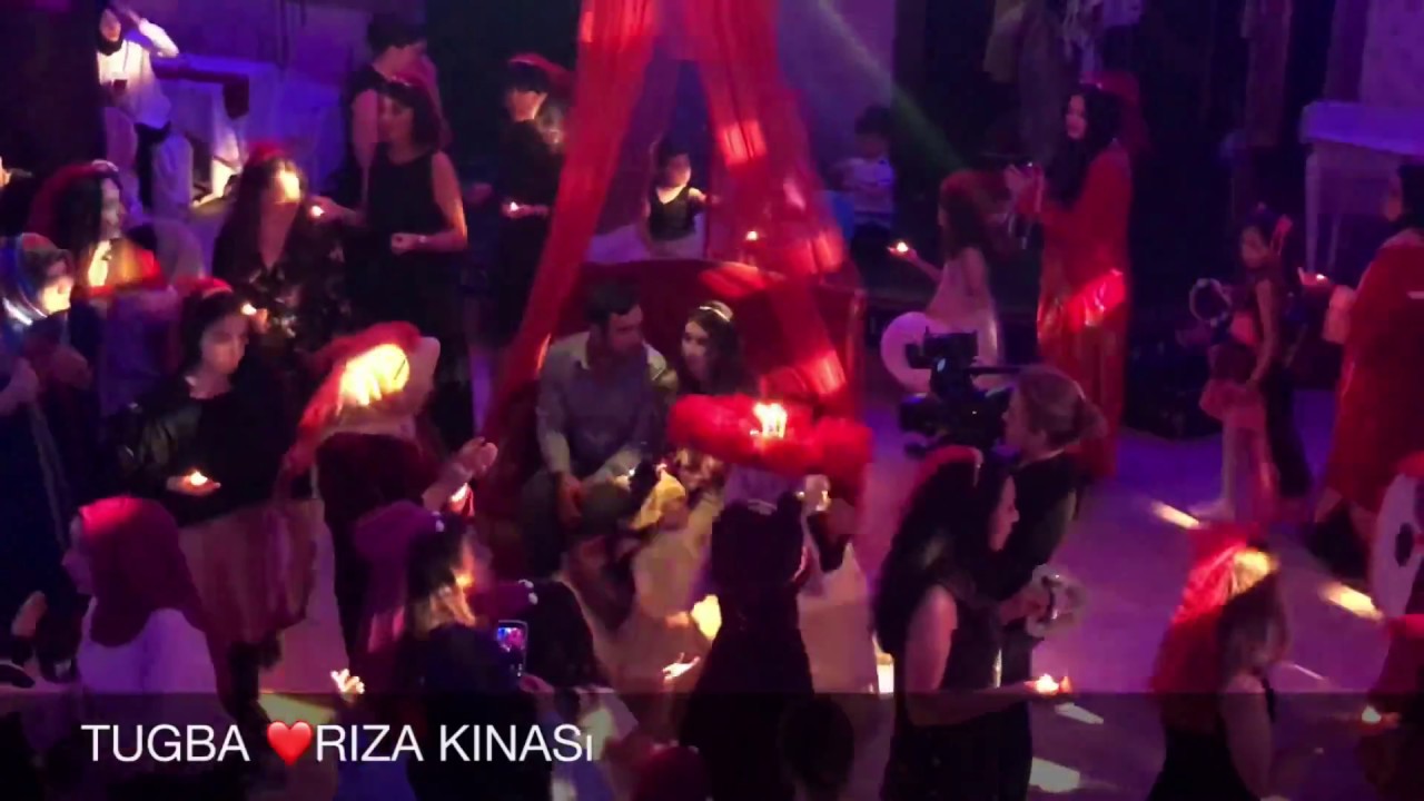 Turkish KINA GELİN DAMAT tradition gezenadamfatih - YouTube