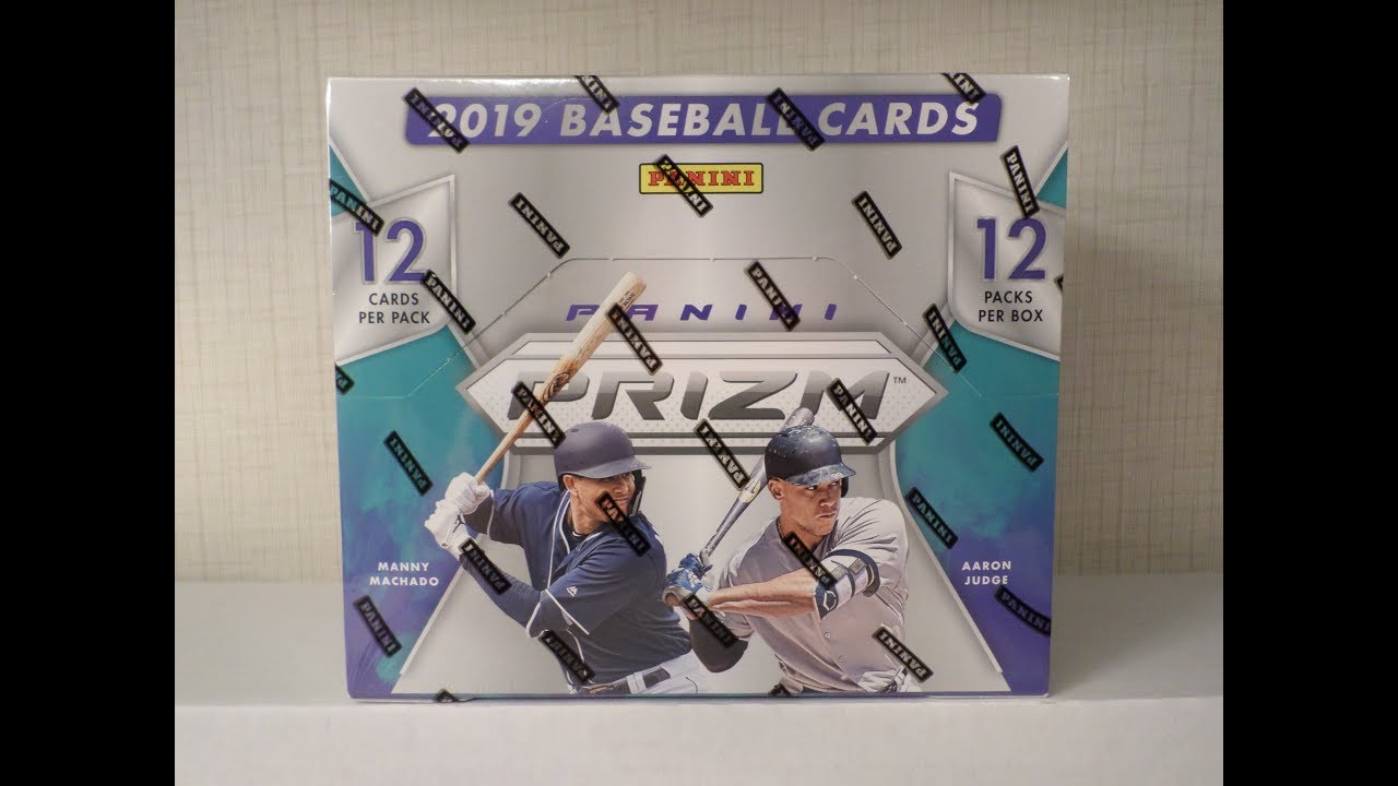 2019 Panini Prizm Baseball Hobby Box - Gold Autograph Numbered to 10 ...