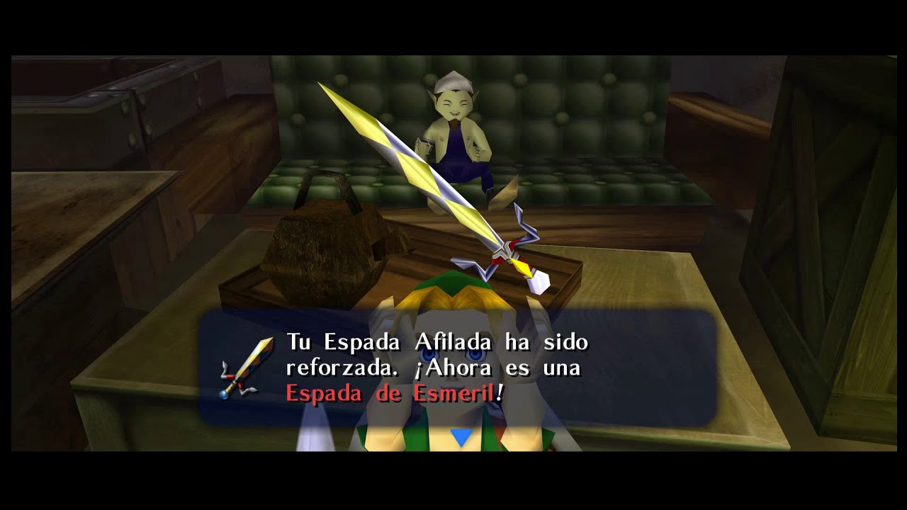 Como forjar la Espada Esmeril Tutorial - Zelda, Máscara de Majora HD ...